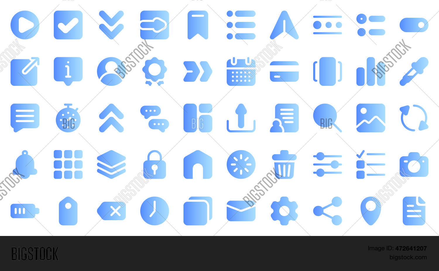Basic User Interface Vector & Photo (Free Trial) | Bigstock