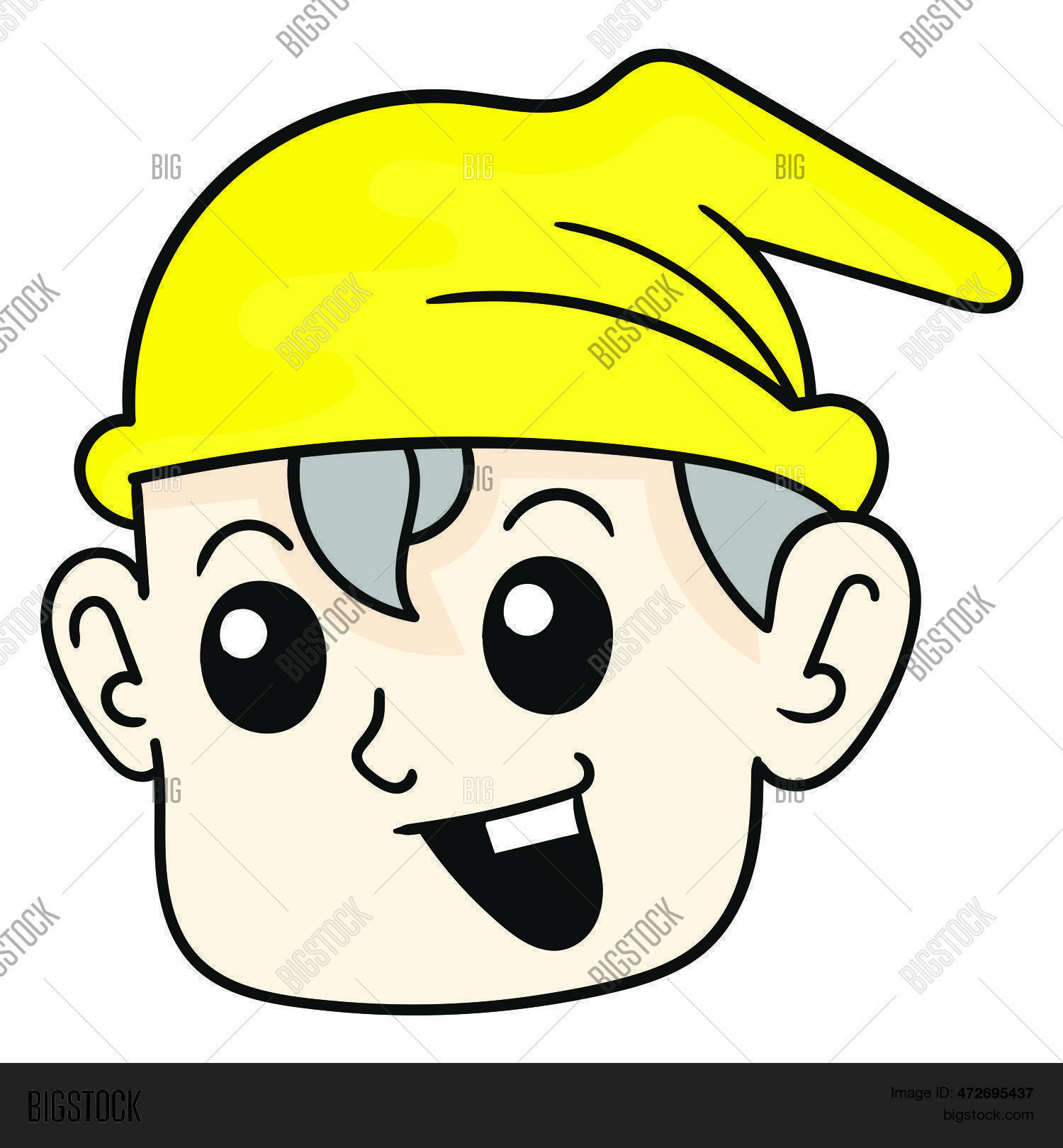 Friendly Smiling Face Vector & Photo (Free Trial) | Bigstock