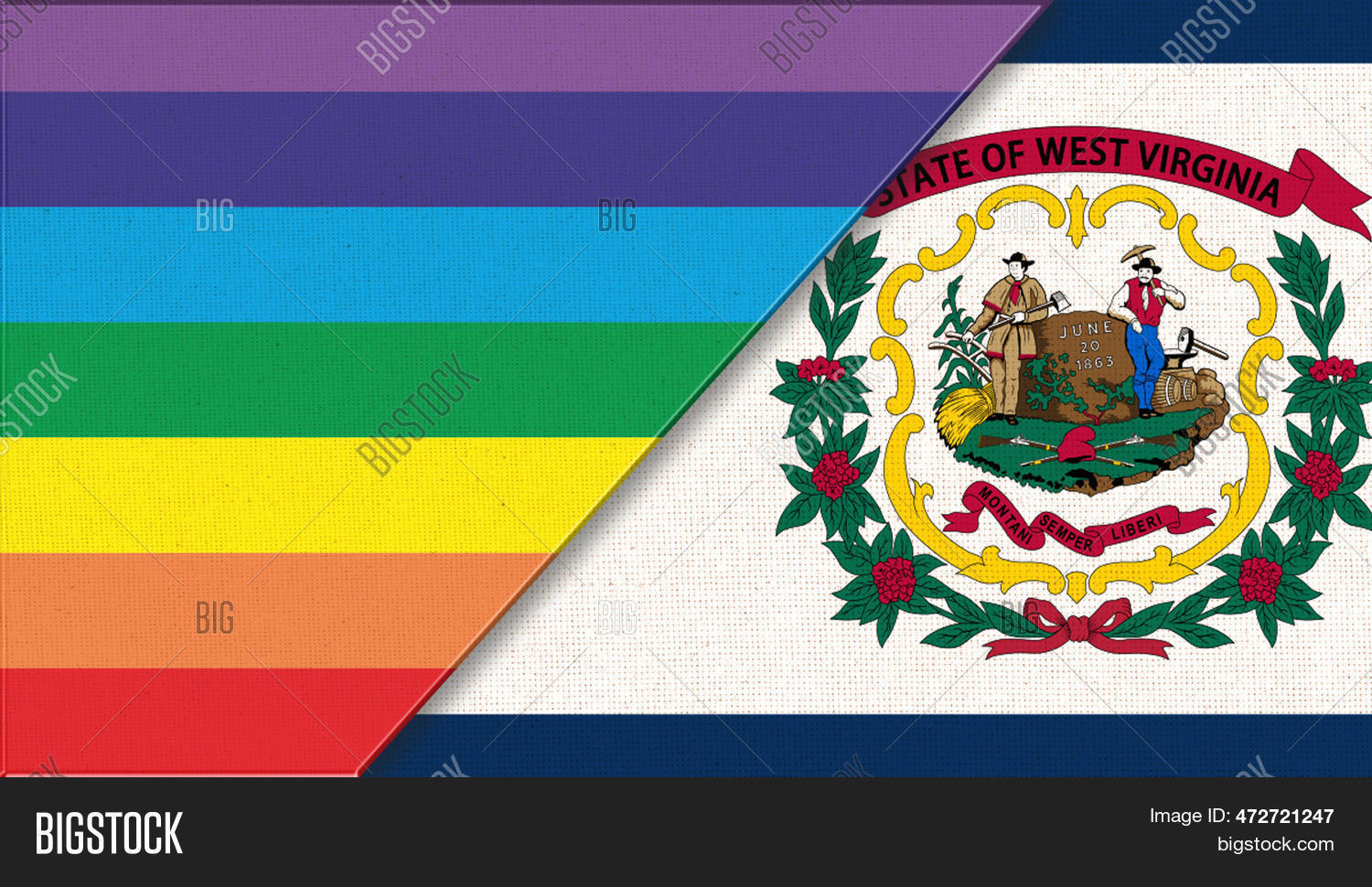 Flags Virginia Lgbt. Image & Photo (Free Trial) | Bigstock