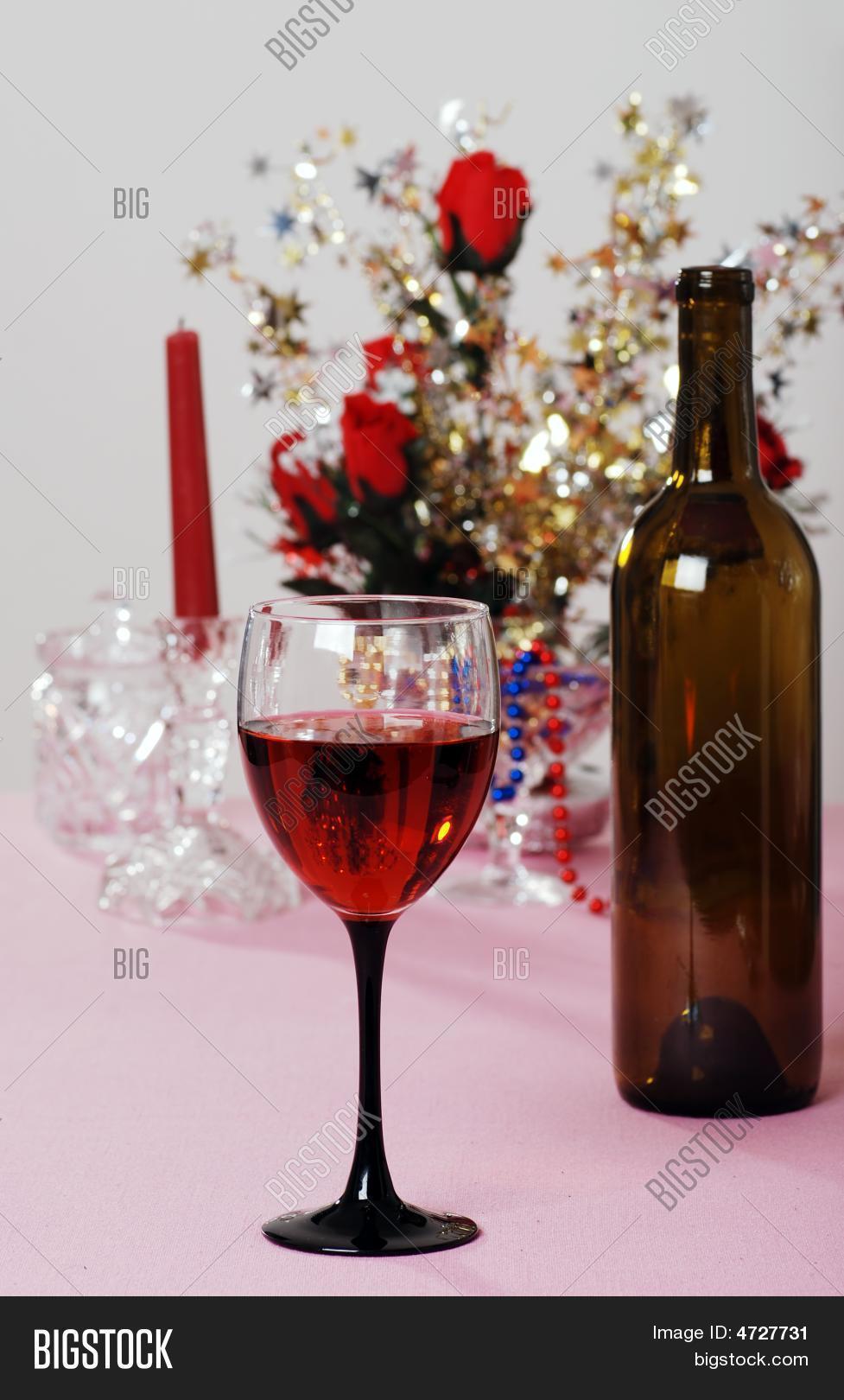 Red Wine Table Setting Image & Photo (Free Trial) | Bigstock
