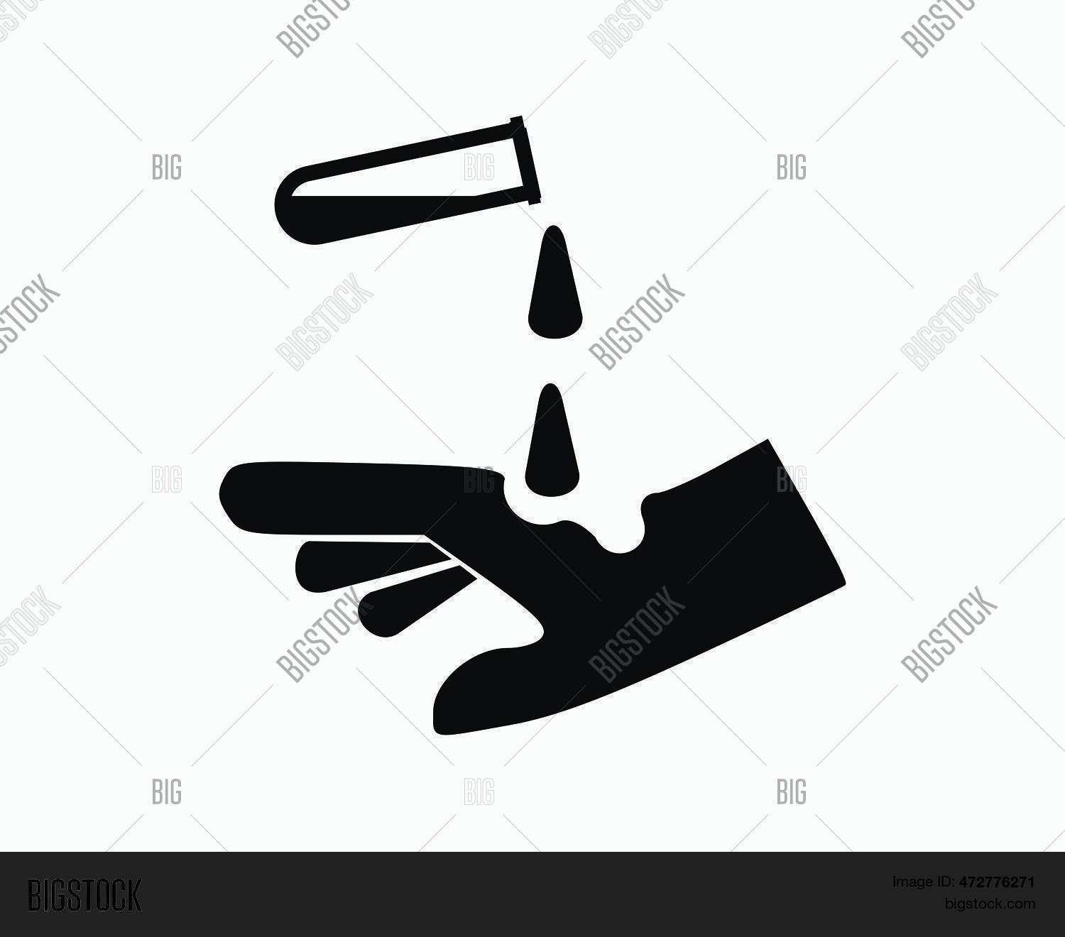 Corrosive Substance Vector & Photo (Free Trial) | Bigstock