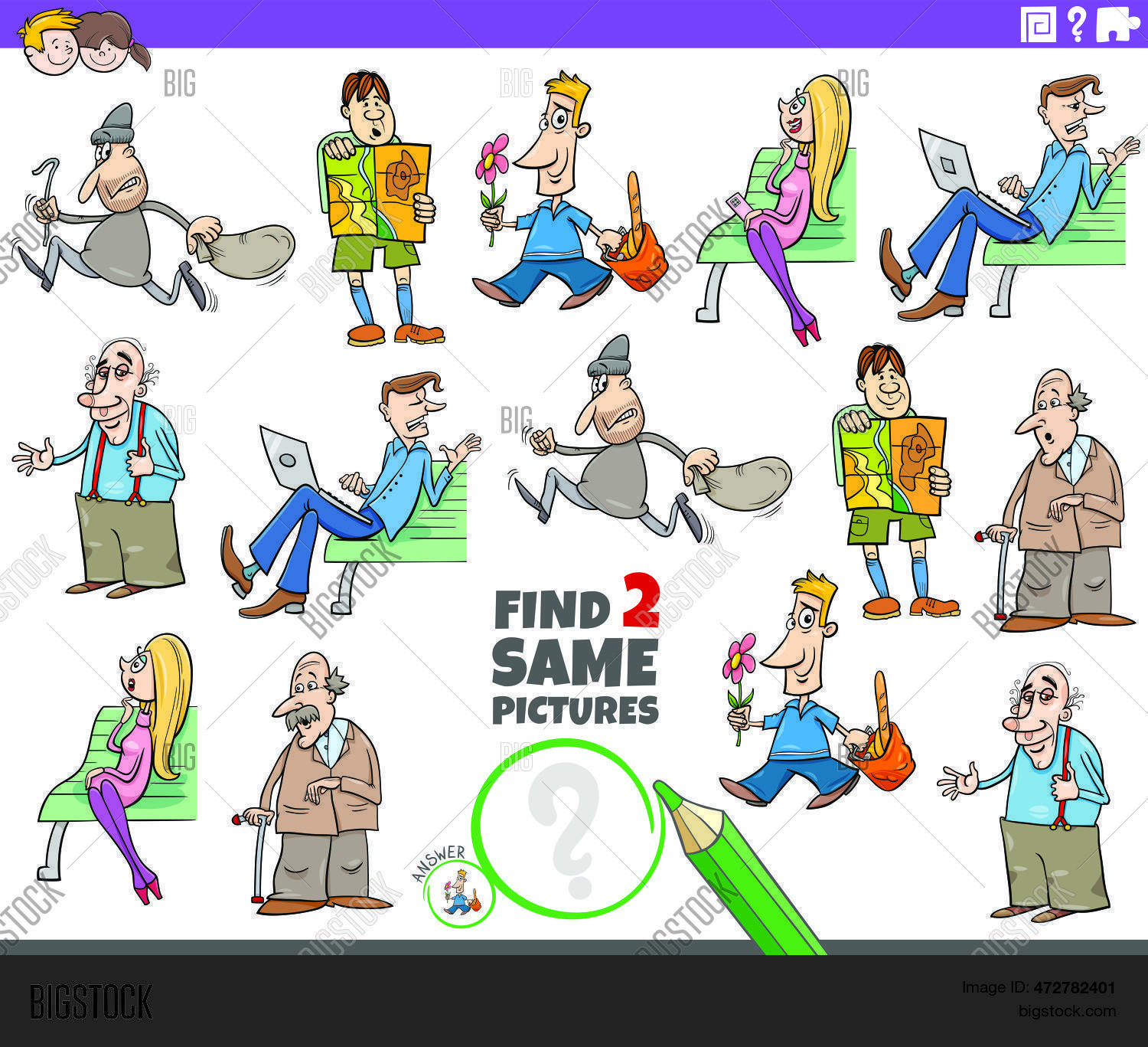 Cartoon Illustration Vector & Photo (Free Trial) | Bigstock