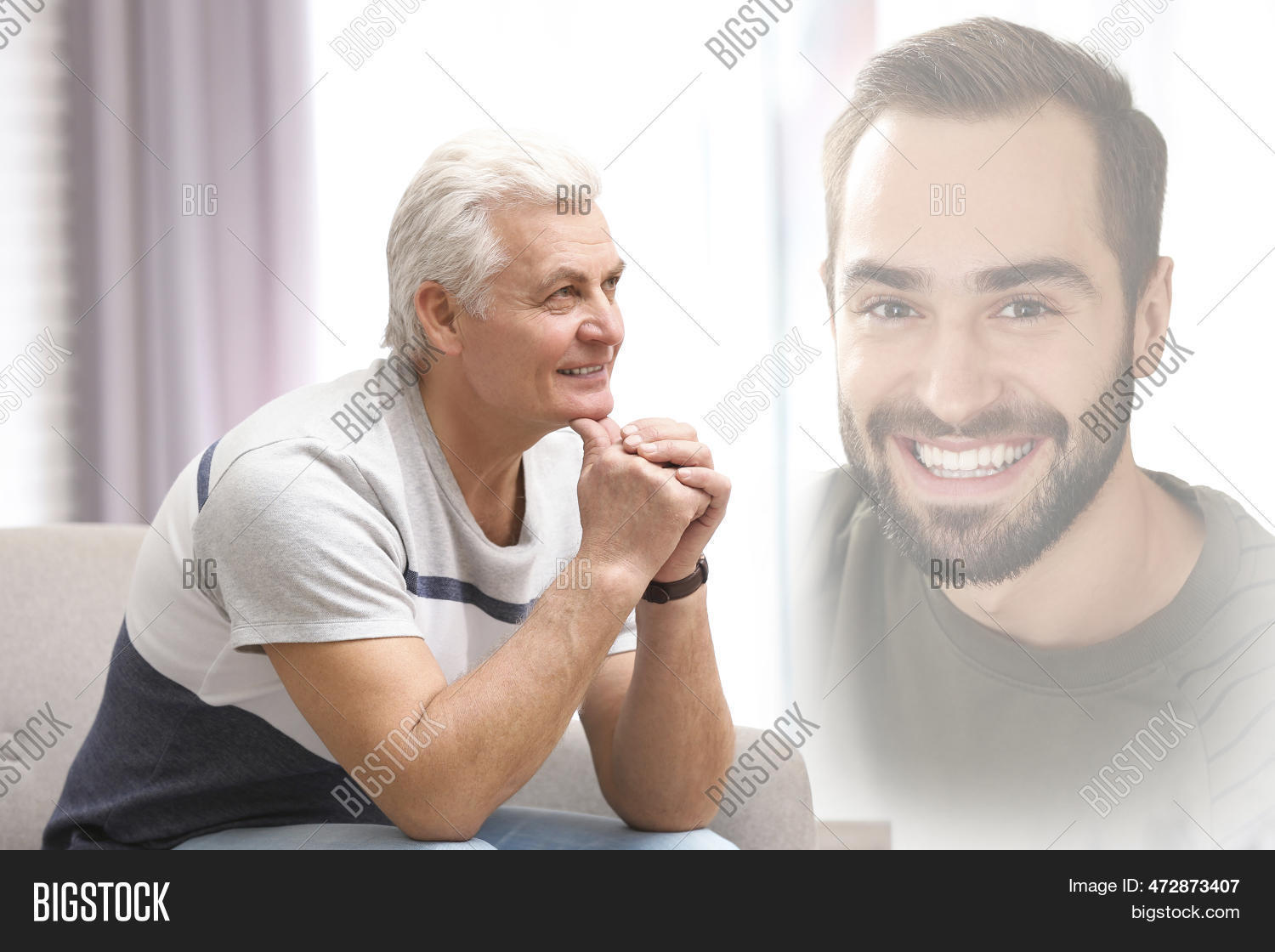 Mature Man Remembering Image & Photo (Free Trial) | Bigstock