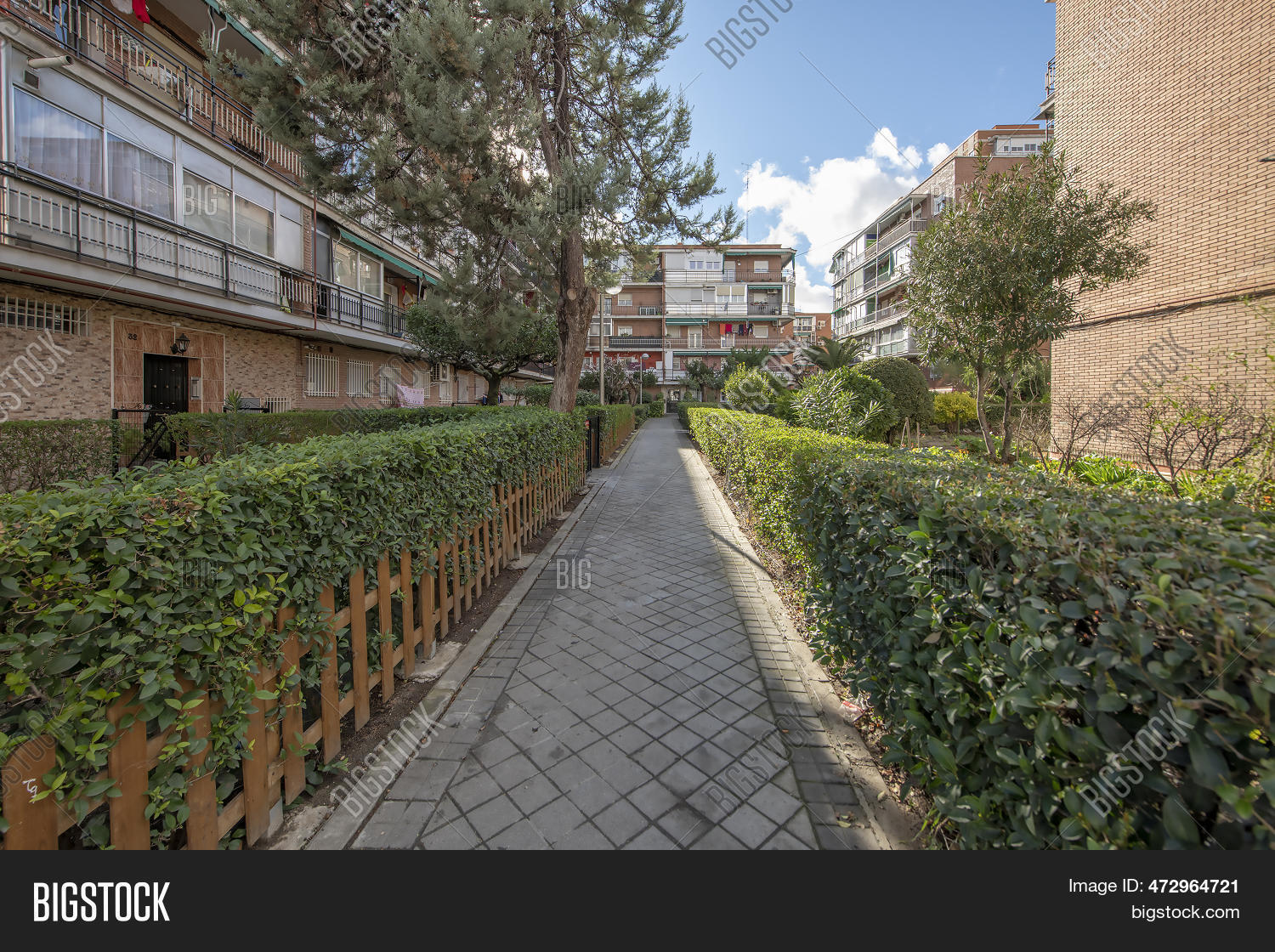 Corridor Between Image & Photo (Free Trial) | Bigstock