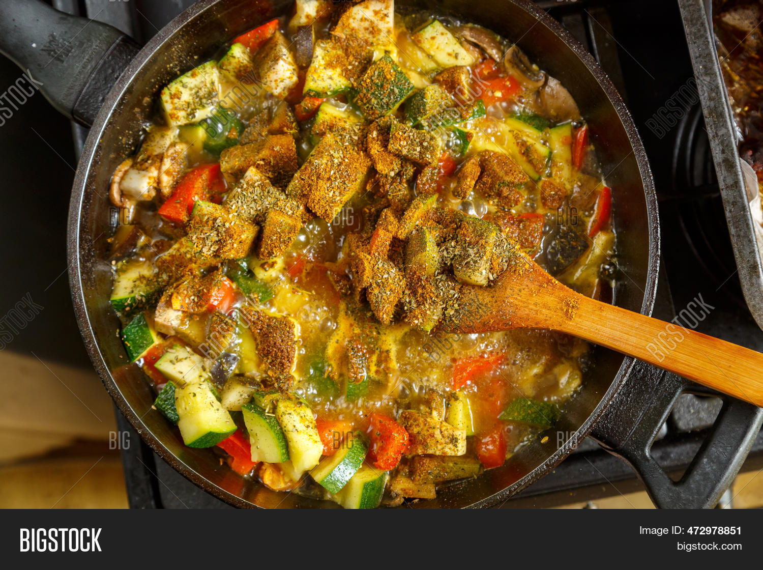 Frying Pan Stewed Image & Photo (Free Trial) | Bigstock