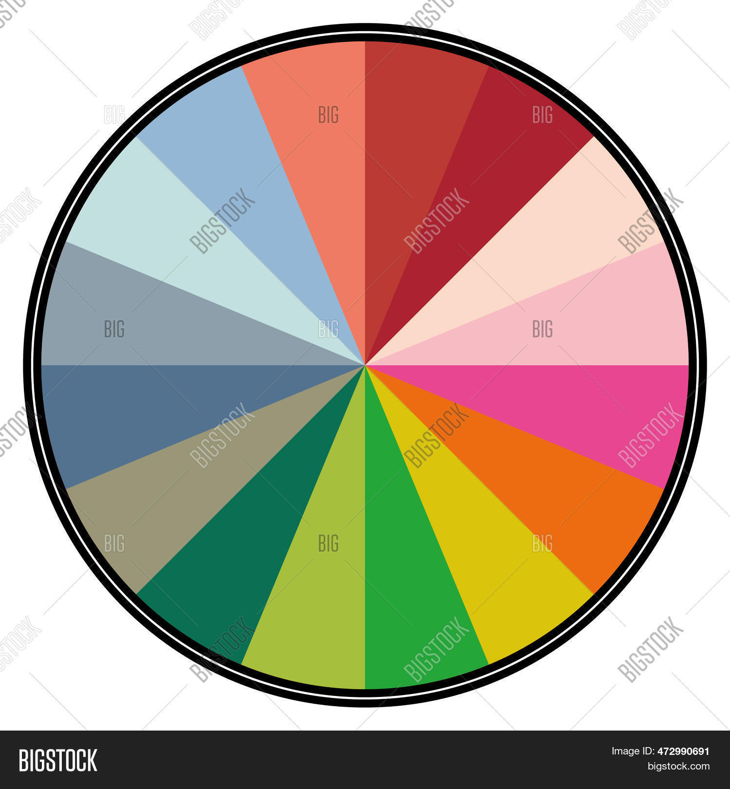 Colored Circle. Color Image & Photo (Free Trial) | Bigstock