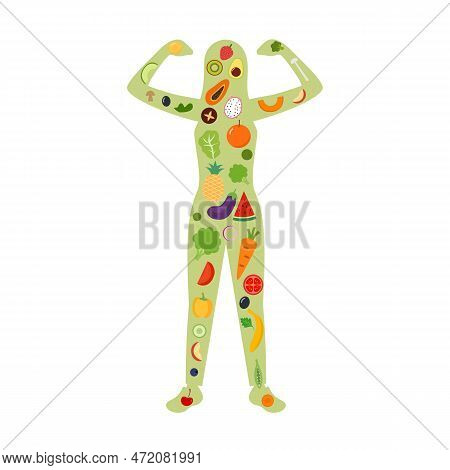 Healthy Slim Woman Vector & Photo (Free Trial) | Bigstock