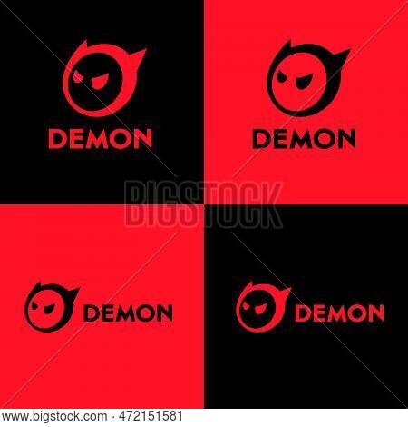 Demon Logo. Angry Vector & Photo (Free Trial) | Bigstock