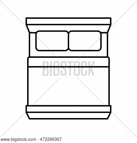 Double Bed Top View Vector & Photo (Free Trial) | Bigstock