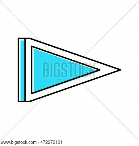 Pennant Flag Map Vector & Photo (Free Trial) | Bigstock