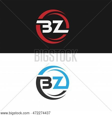 Initial Bz Logo Vector & Photo (Free Trial) | Bigstock