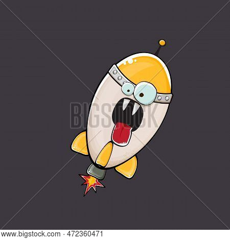 Rocket Spaceship Vector & Photo (Free Trial) | Bigstock
