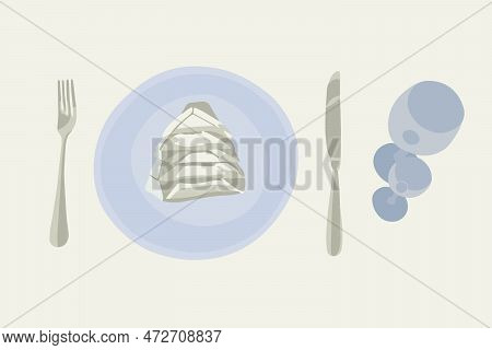 Table Setting Vector Vector & Photo (Free Trial) | Bigstock
