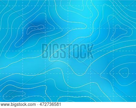 Ocean Sea Topographic Vector & Photo (Free Trial) | Bigstock