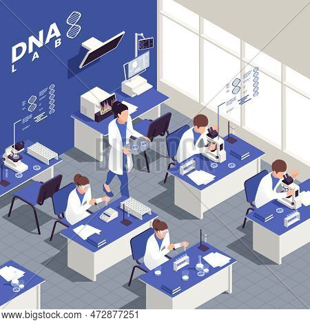 Genetic Engineering Vector & Photo (Free Trial) | Bigstock