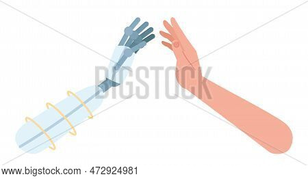 Robot Human Clapping Vector & Photo (Free Trial) | Bigstock