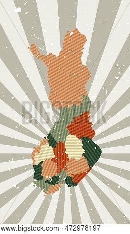 Finland Vintage Map. Vector & Photo (Free Trial) | Bigstock
