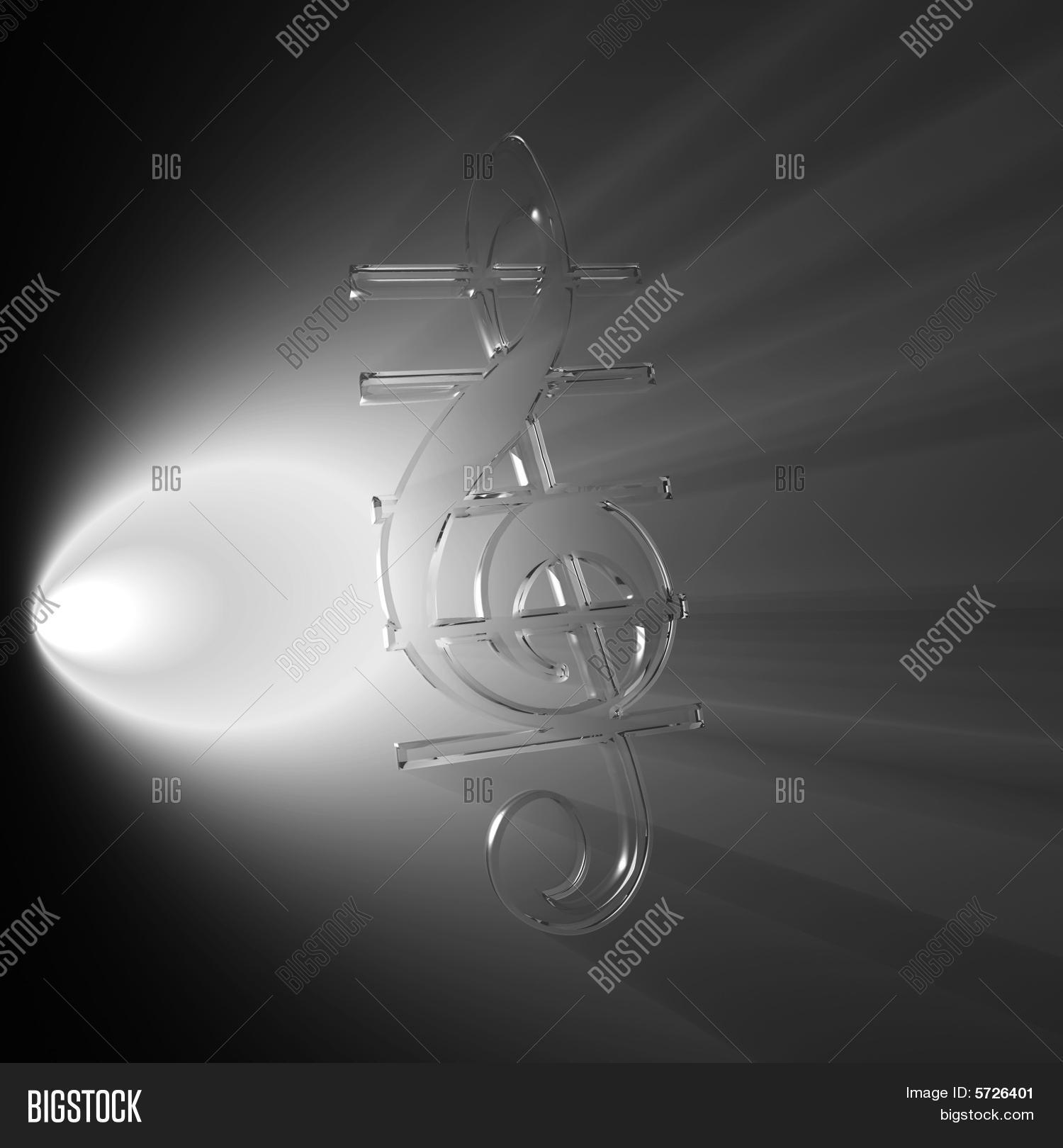 Treble Clef Light Image & Photo (Free Trial) | Bigstock