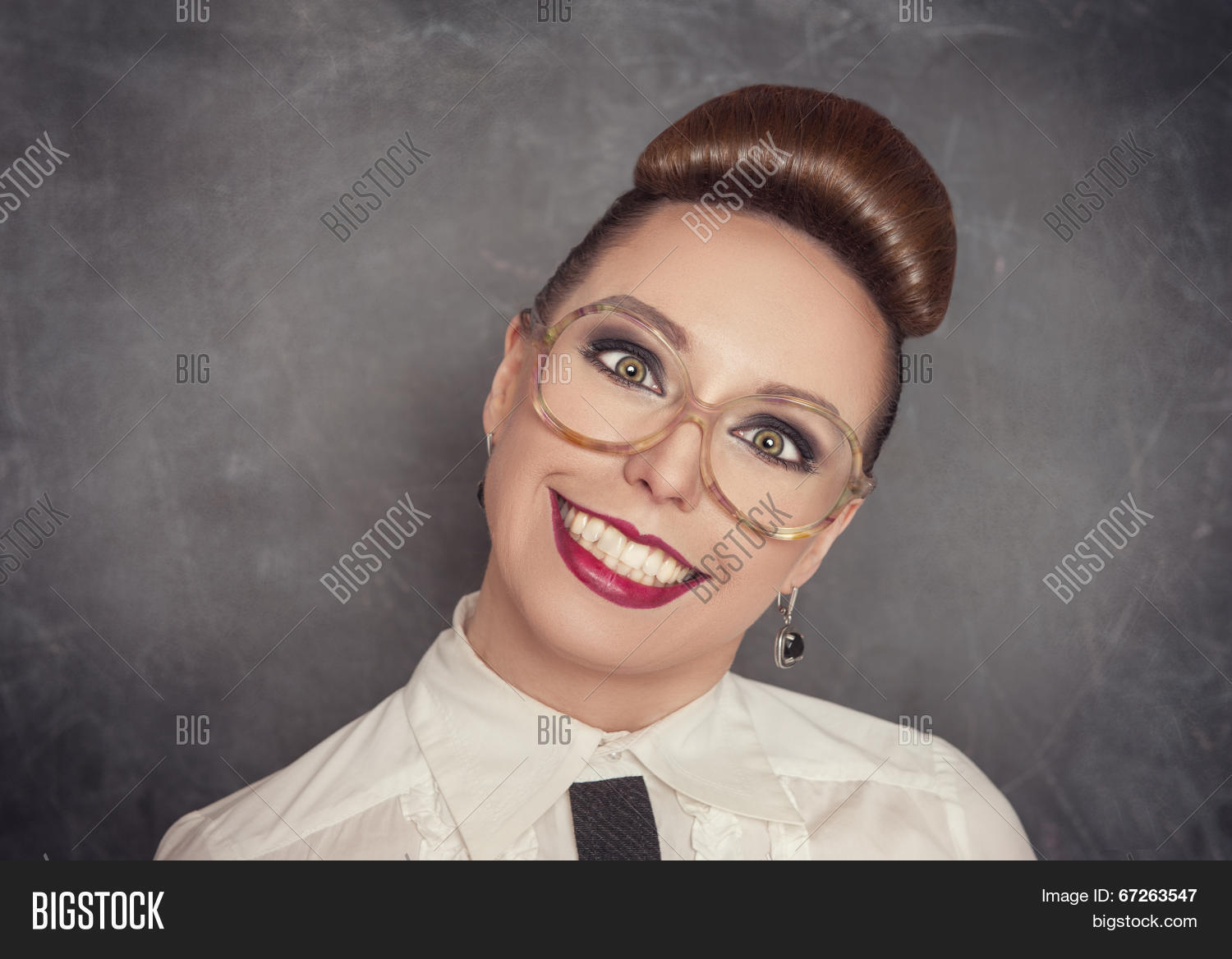Crazy Smiling Woman Image & Photo (Free Trial) | Bigstock