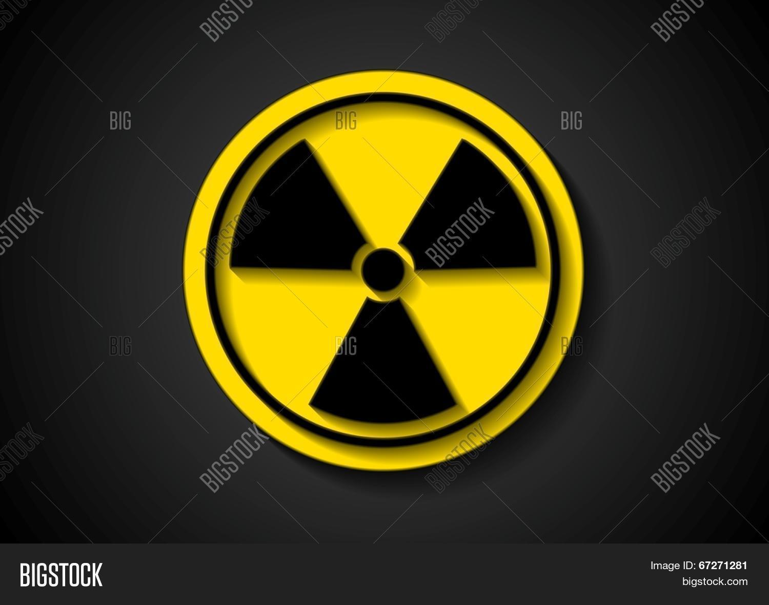 Nuclear Radiation Vector & Photo (Free Trial) | Bigstock