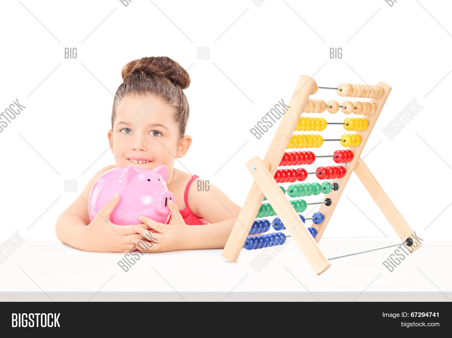 Little Girl Counting Image & Photo (Free Trial) | Bigstock