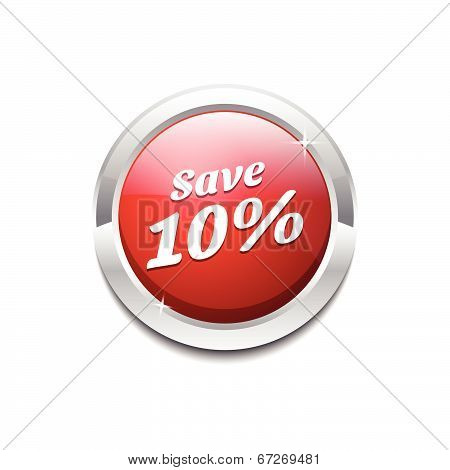 Save 10 Percent Vector & Photo (Free Trial) | Bigstock