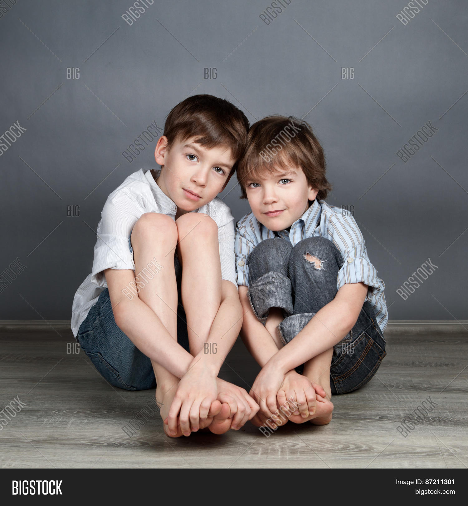 Portrait Two Happy Image & Photo (Free Trial) | Bigstock