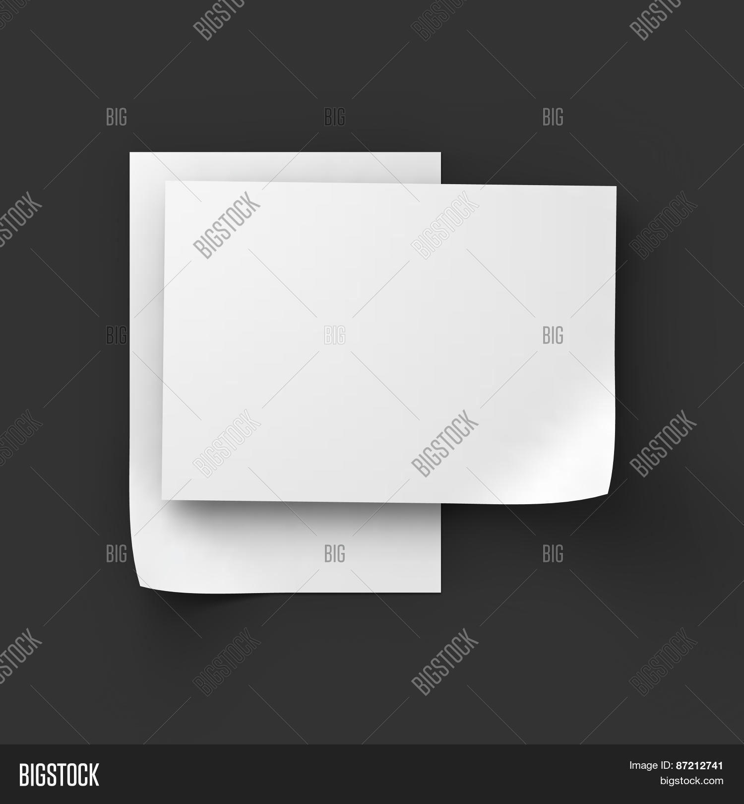 Stack Pages Curved Vector & Photo (Free Trial) | Bigstock