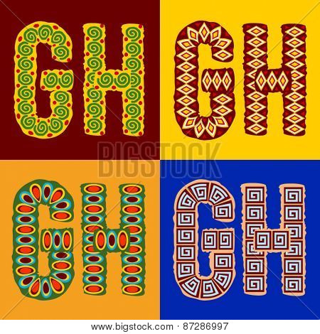 Vector Set Ethnic Vector & Photo (Free Trial) | Bigstock