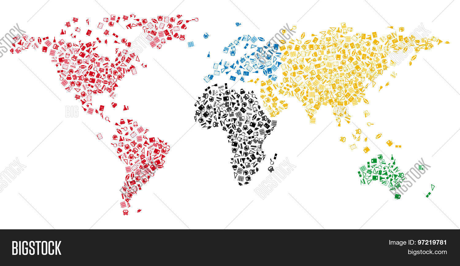 World Map Education Vector & Photo (Free Trial) | Bigstock