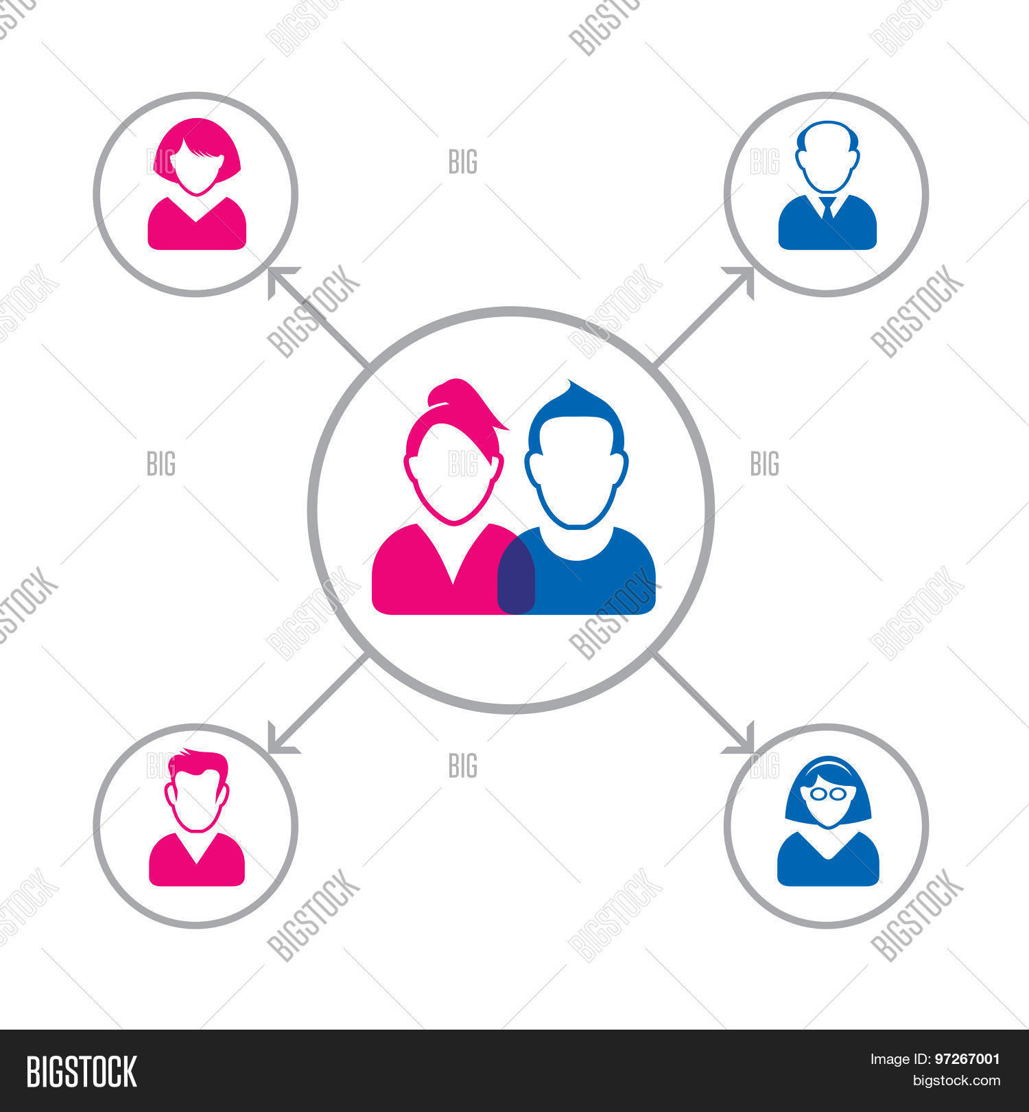 Structure Family. Vector & Photo (Free Trial) | Bigstock