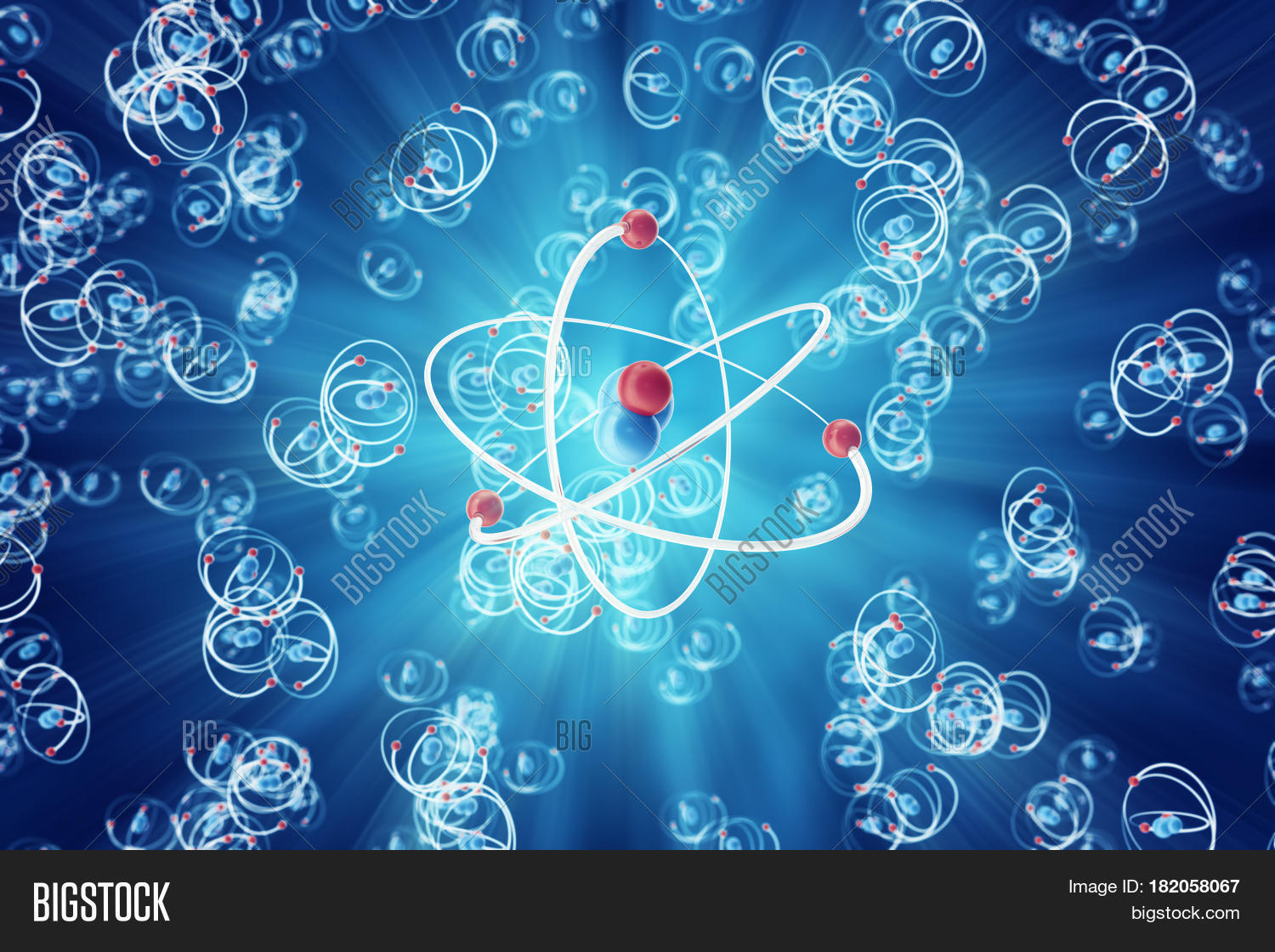 Abstract Atom Image & Photo (Free Trial) | Bigstock