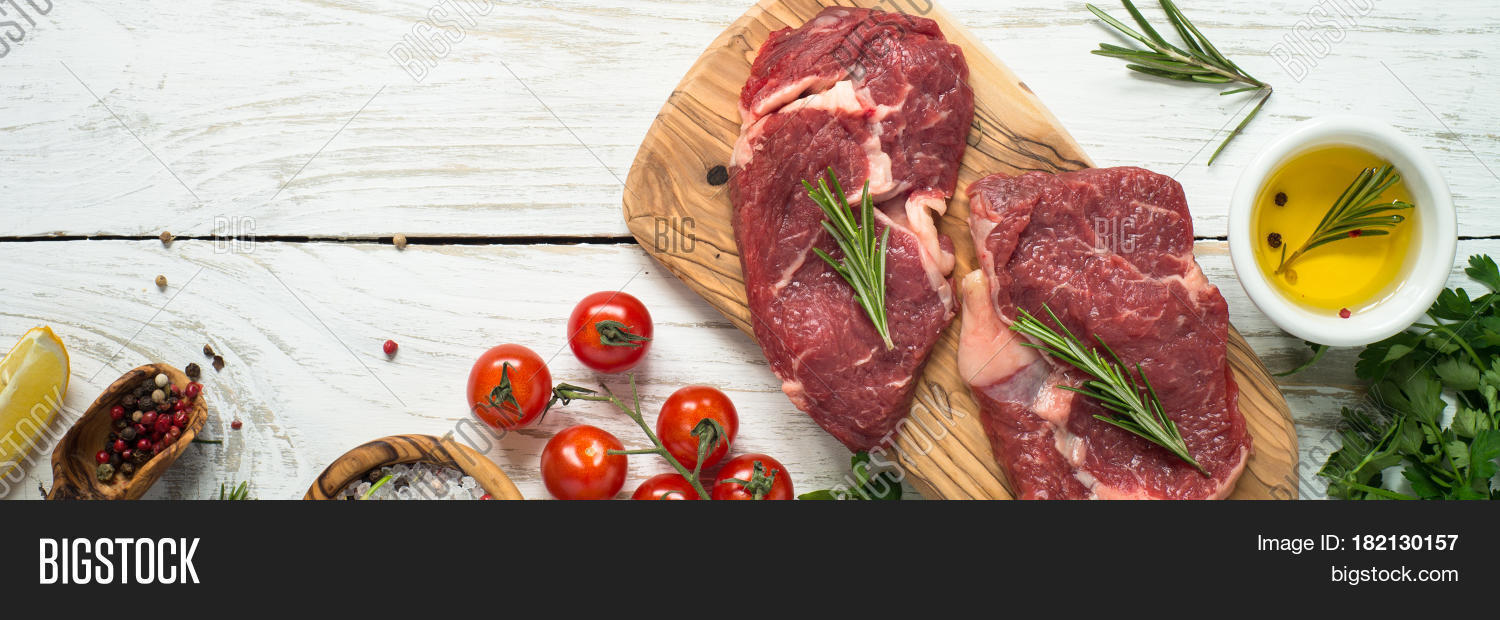 Fresh Meat. Beef Steak Image & Photo (Free Trial) | Bigstock