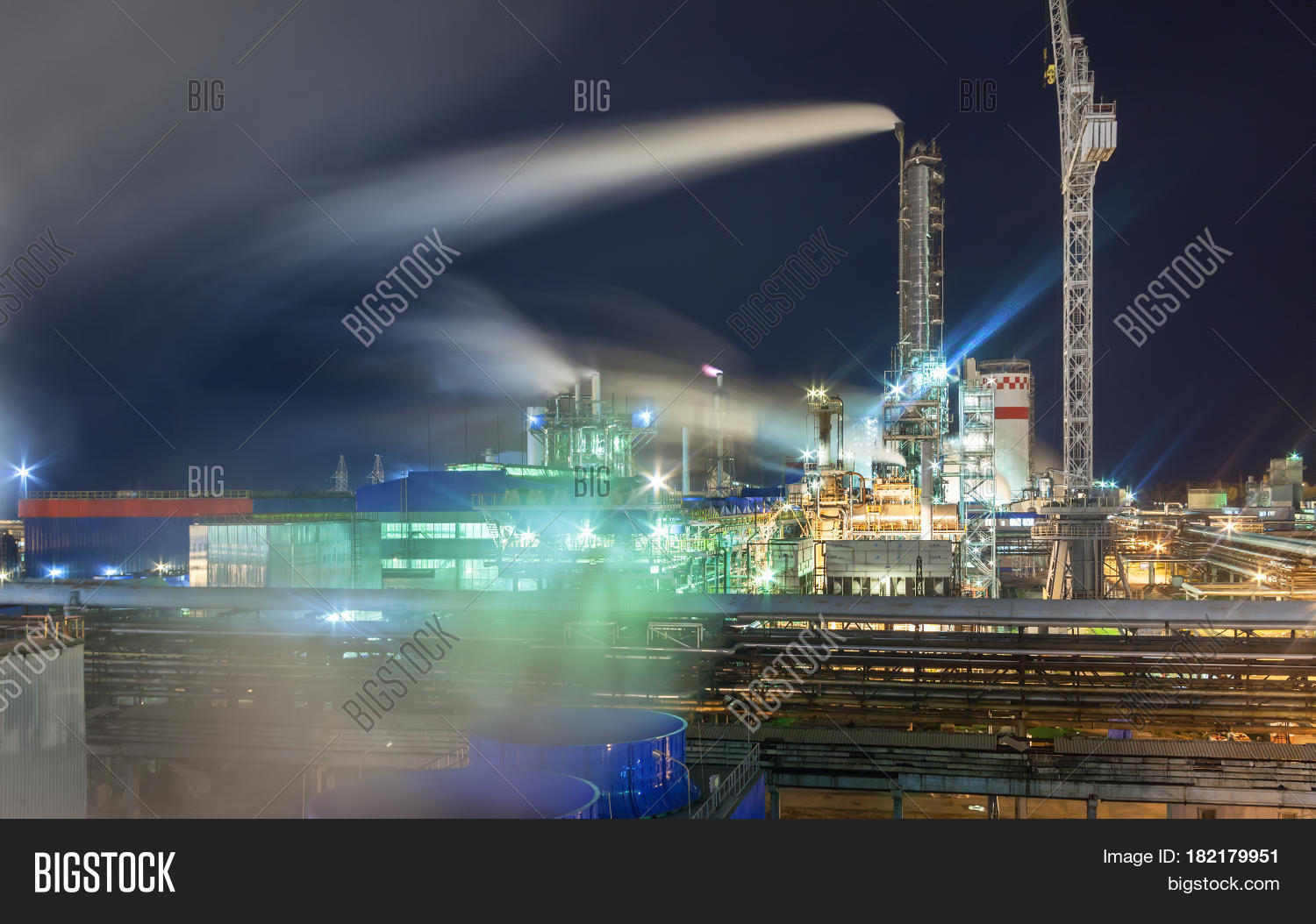Steam Cooling Tower Image & Photo (Free Trial) | Bigstock