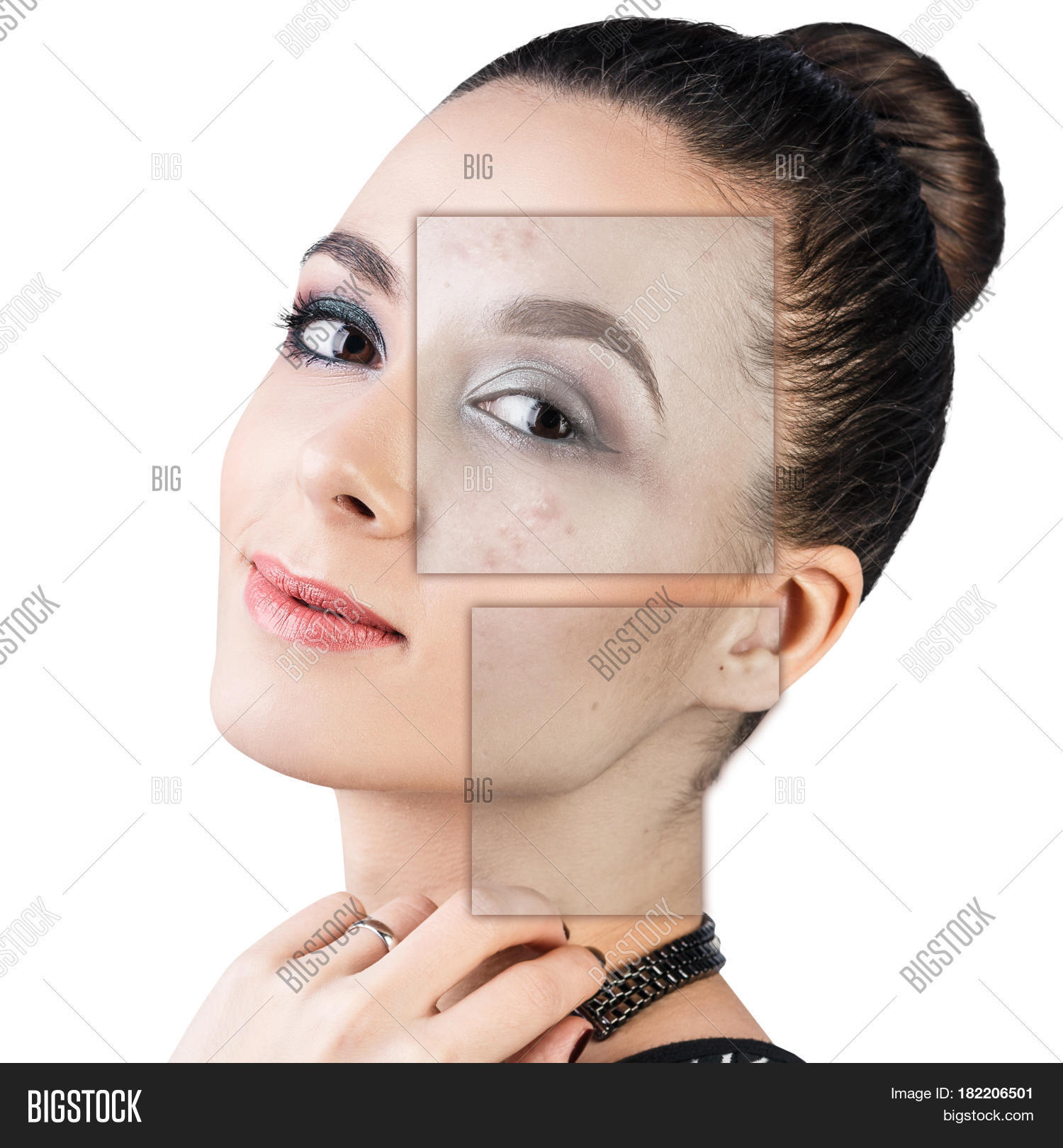 Collage Parts Woman's Image & Photo (Free Trial) | Bigstock