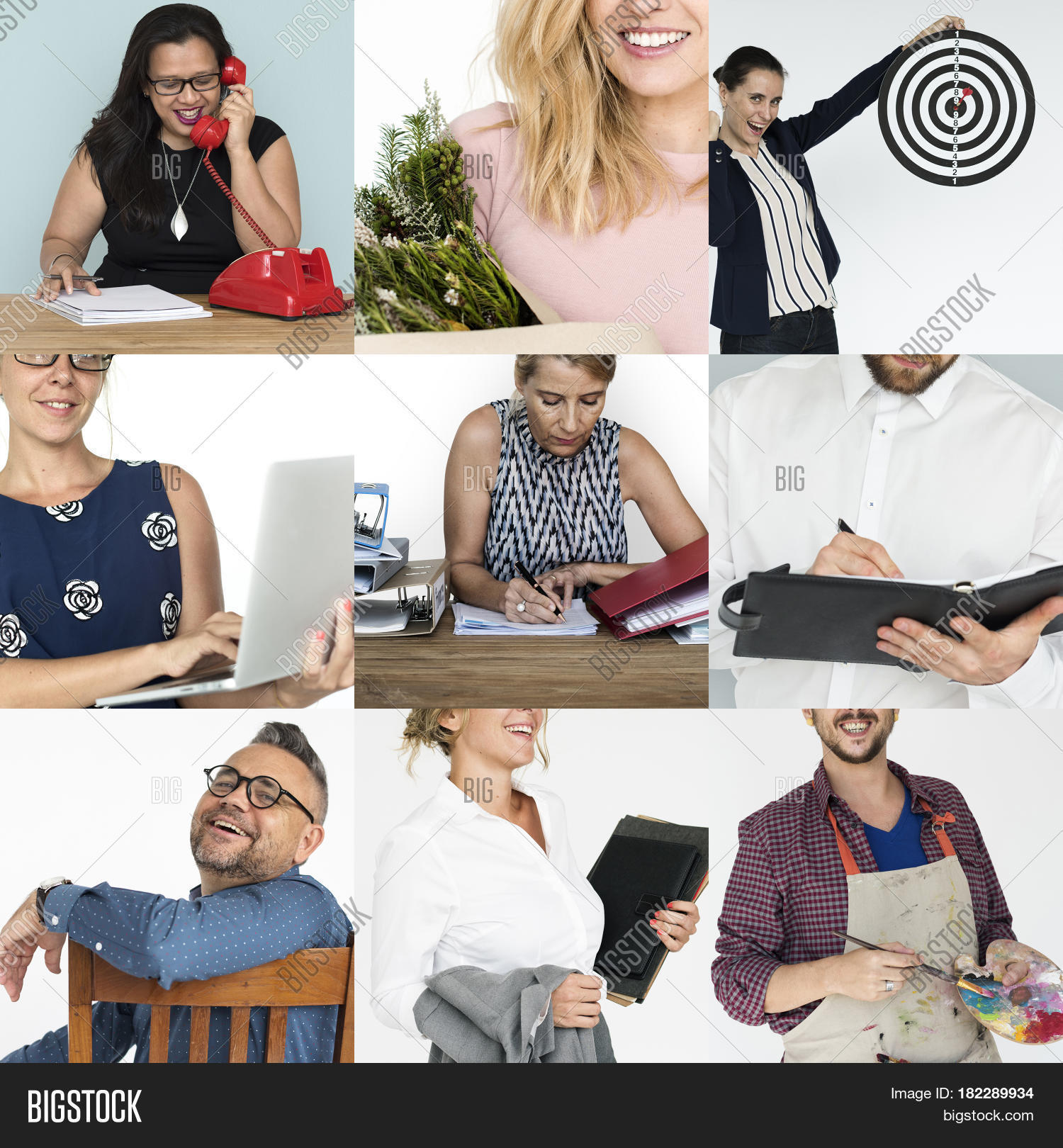 Collage People Job Image & Photo (Free Trial) | Bigstock
