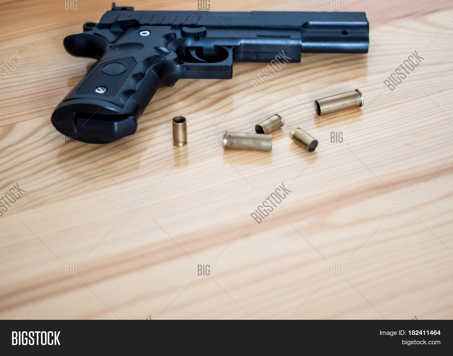 Gun On Floor, Crime, Image & Photo (Free Trial) | Bigstock
