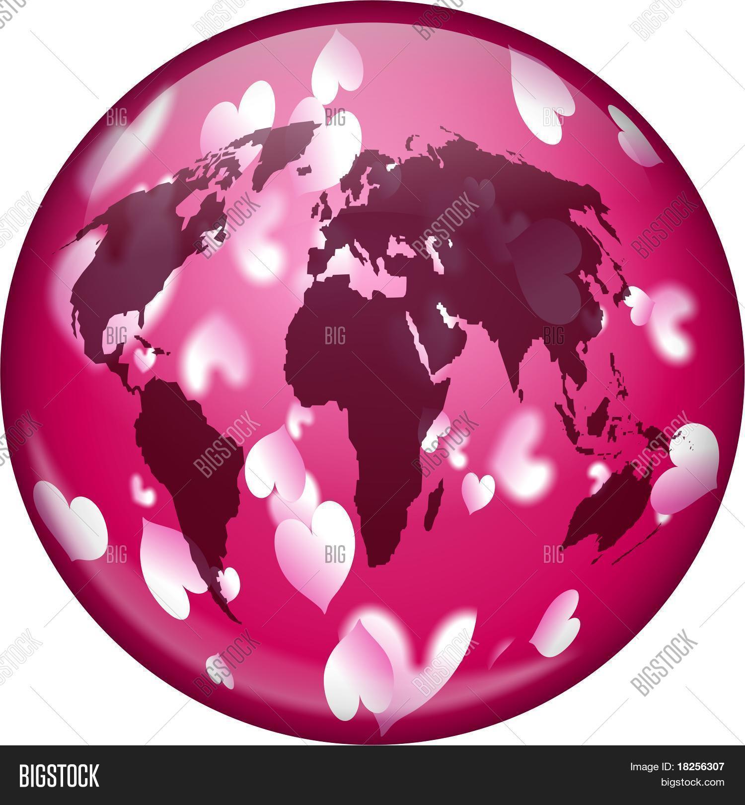 Love Globe Image & Photo (Free Trial) | Bigstock