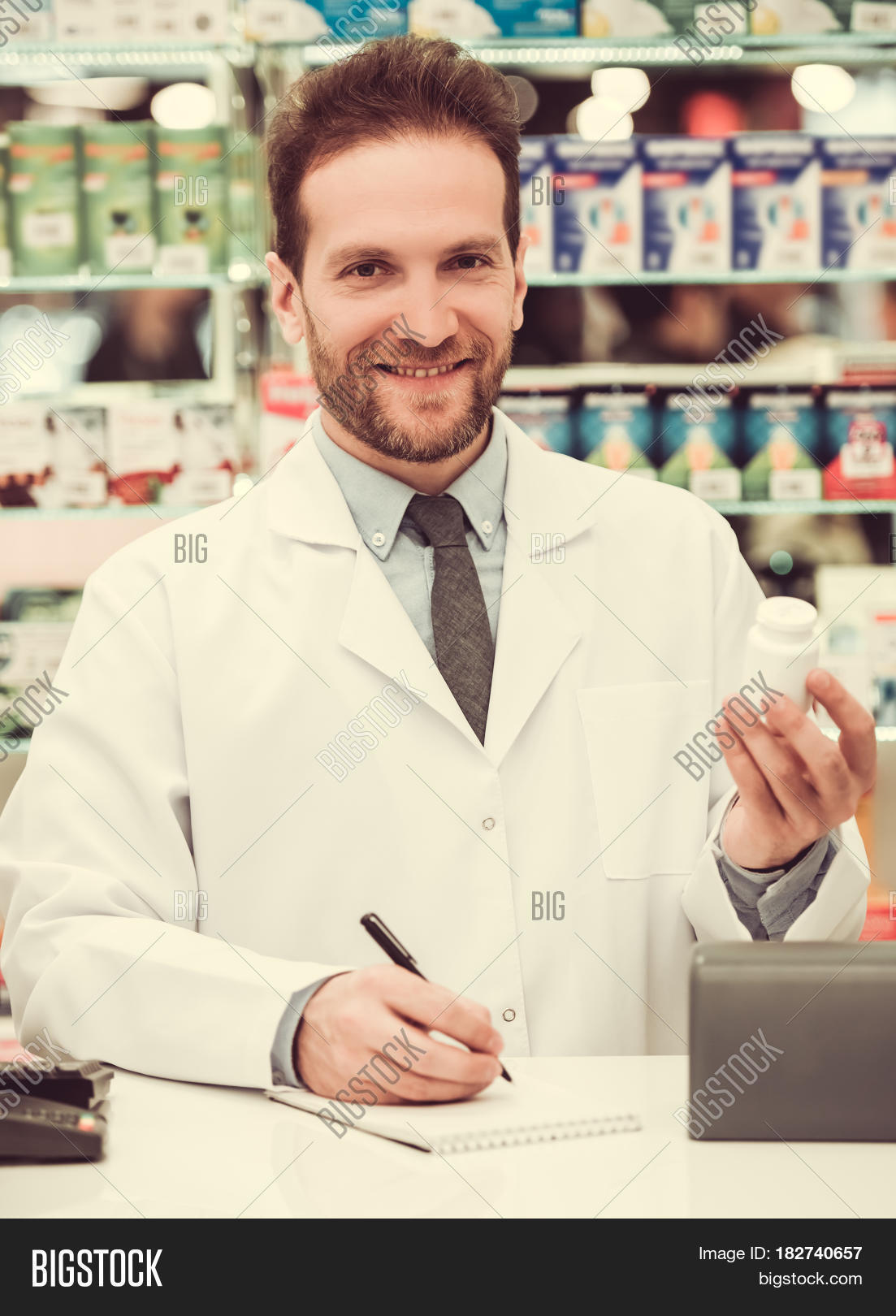 Handsome Pharmacist Image & Photo (Free Trial) | Bigstock