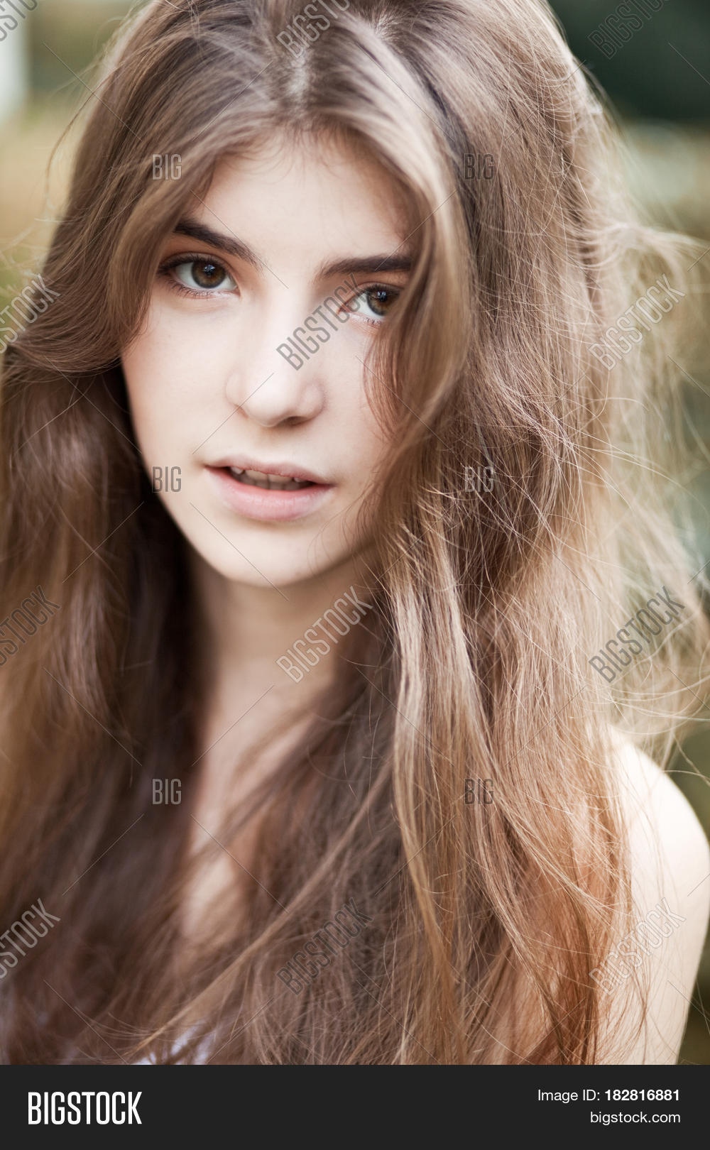 Portrait Long-haired Image & Photo (Free Trial) | Bigstock