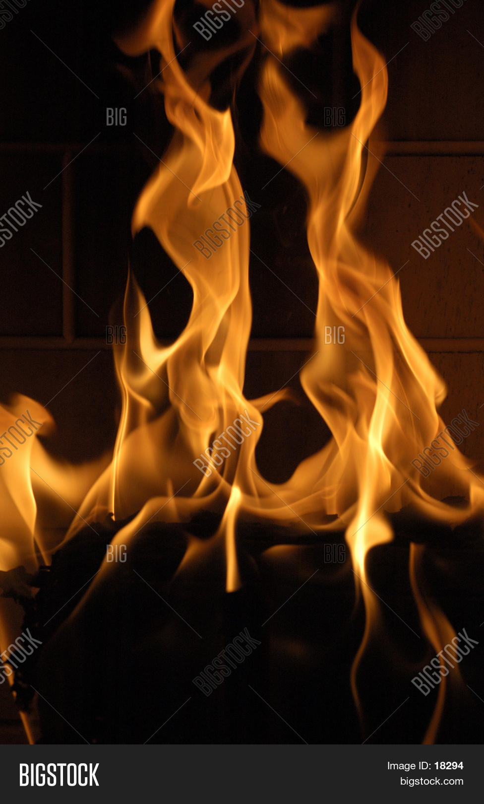 Licking Flames Image & Photo (Free Trial) | Bigstock