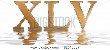 Roman Numeral Xlv, Image & Photo (Free Trial) | Bigstock