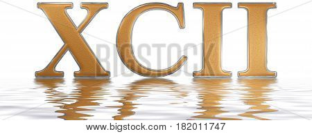 Roman Numeral Xcii, Image & Photo (Free Trial) | Bigstock