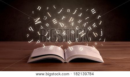 Glowing White Alphabet Image & Photo (Free Trial) | Bigstock