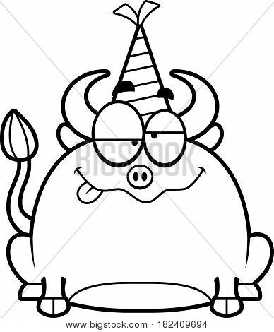 Cartoon Bull Drunk Vector & Photo (Free Trial) | Bigstock