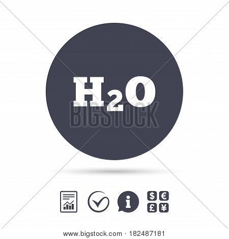 H2O Water Formula Vector & Photo (Free Trial) | Bigstock