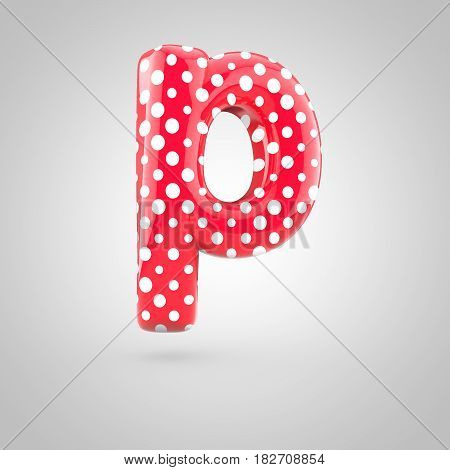 Red Alphabet Letter P Image & Photo (Free Trial) | Bigstock