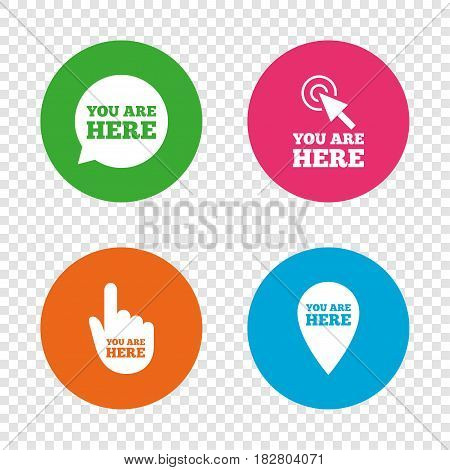 You Here Icons. Info Vector & Photo (Free Trial) | Bigstock