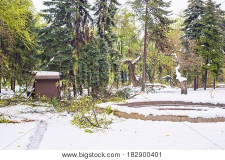 Heavy Snow Apocalypse Image & Photo (Free Trial) | Bigstock
