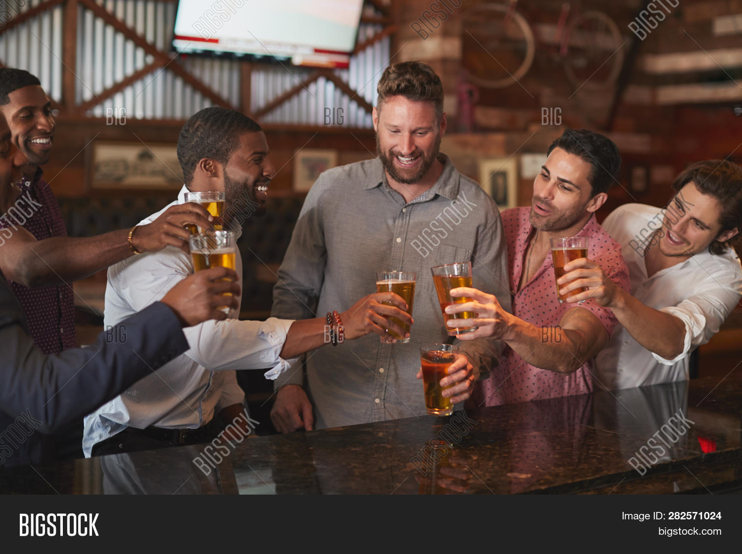 Group Male Friends On Image & Photo (Free Trial) | Bigstock